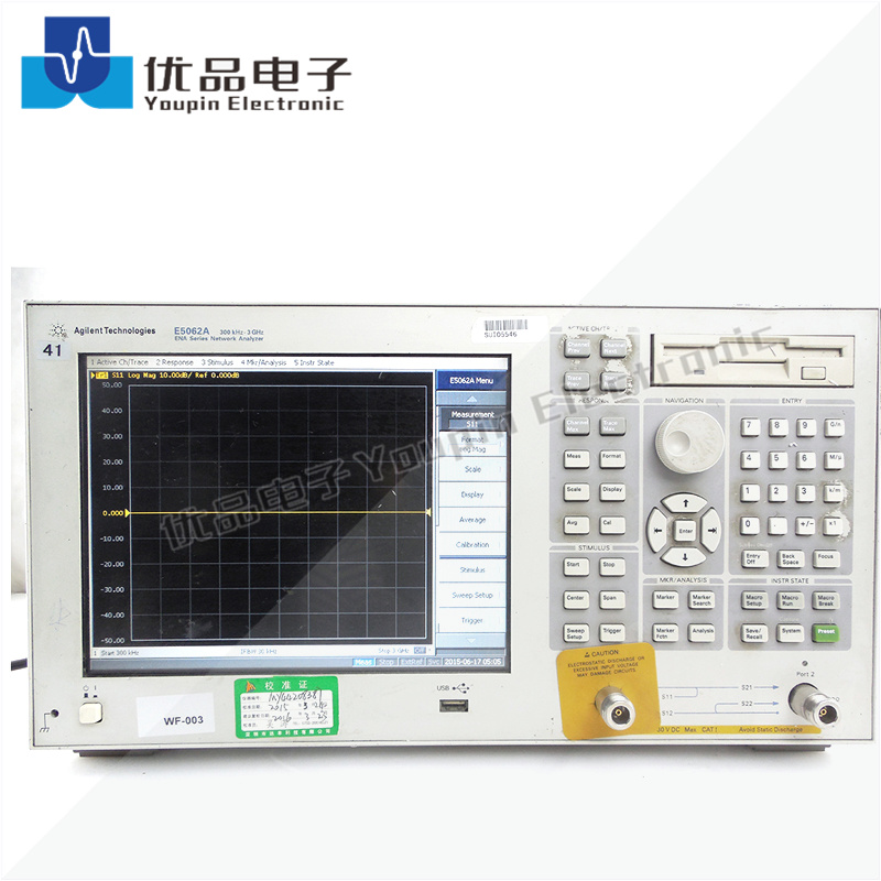 Agilent安捷伦 E5062A 射频网络分析仪, Agilent, 安捷伦, E5062A 供应 - 苏州优品电子有限公司-电子测试测量仪表综合服务商