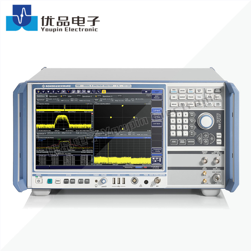 R&S罗德与施瓦茨 FSW信号与频谱分析仪 【可测5G信号】, FSW, R&S®FSW, 信号与频谱分析仪fsw 供应 - 苏州优品电子有限公司-电子测试测量仪表综合服务商