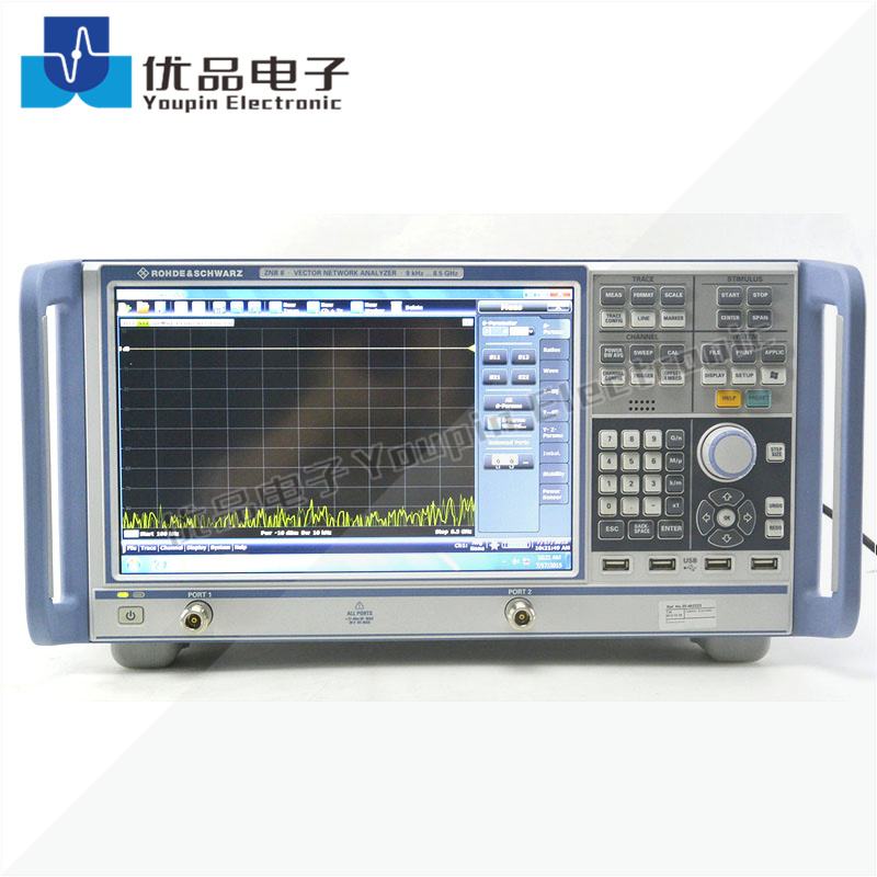 R&S罗德与施瓦茨 ZNB8矢量网络分析仪, 罗德与施瓦茨网分ZNB8, 8G矢量网络分析仪, R&S罗德与施瓦茨矢量网络分析仪 供应 - 苏州优品电子有限公司-电子测试测量仪表综合服务商