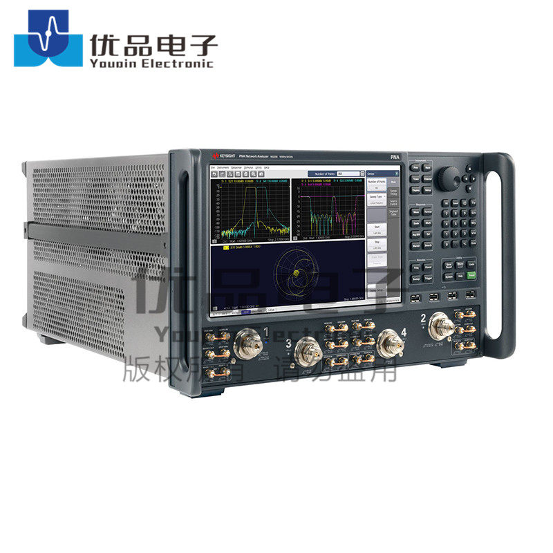Keysight N5225B PNA 微波网络分析仪，4端口50G, N5225B网络分析仪, Keysight N5225B ...