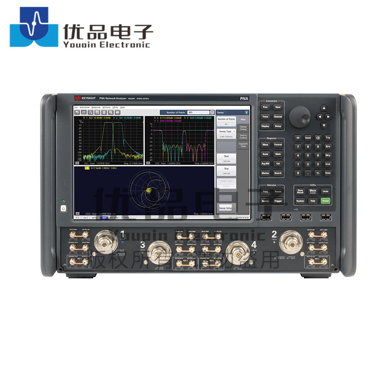 Keysight N5225B PNA 微波网络分析仪，4端口50G, N5225B网络分析仪, Keysight N5225B ...